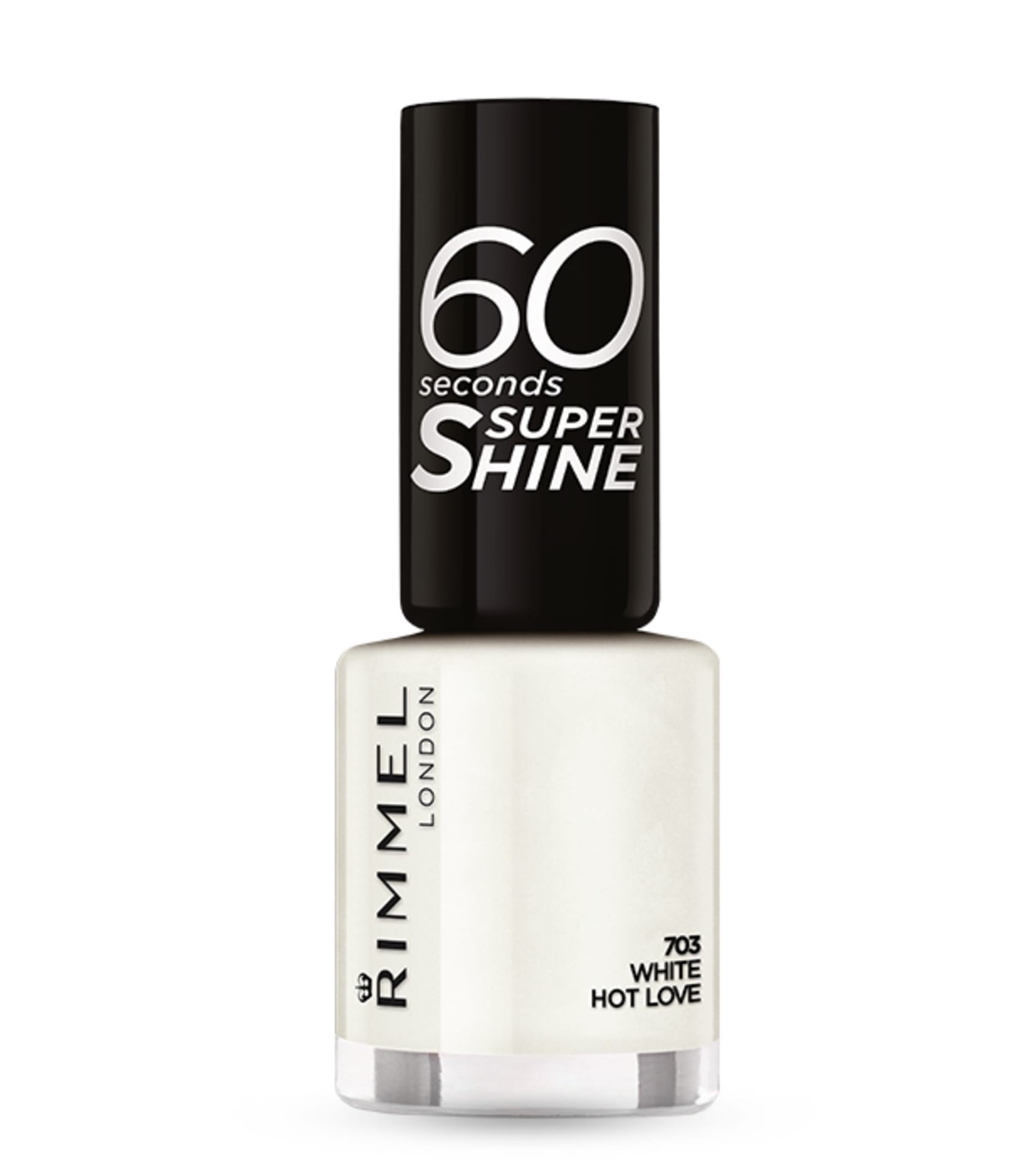 Acquistare Rimmel London Smalto per unghie 60 secondi Super Shine 703 White Hot Love Maquillalia